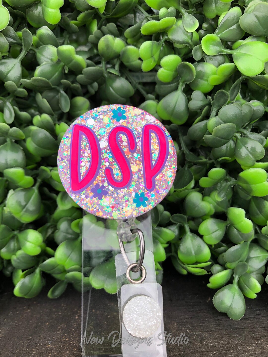 DSP Badge Holder, Direct Support Professional ID Reel, - Etsy