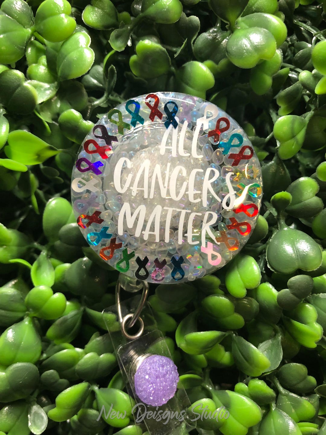 Cancer Badge Reel, Oncology Badge Reel, All Cancers Matter Badge Reel ...
