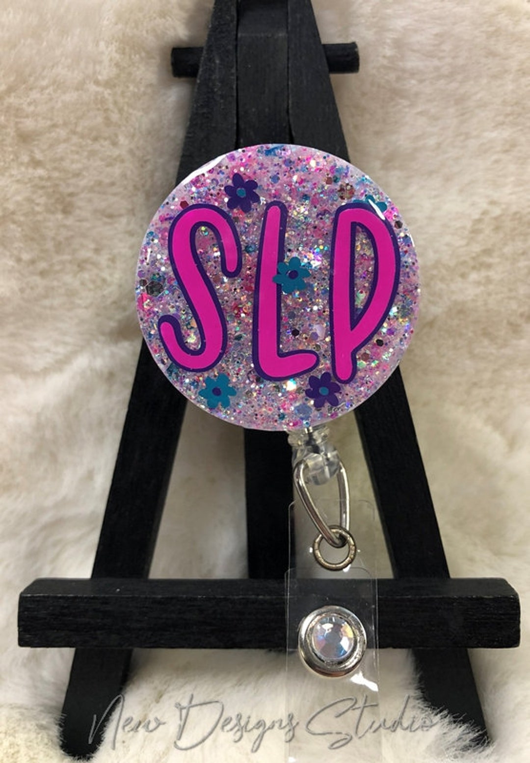 SLP ID Holder, Custom SLP Badge Reels, Medical Badge Reels, Speech ...