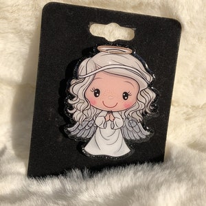 Angel Badge Reel, Cute Retractable ID Holder, Retractable Reels ...