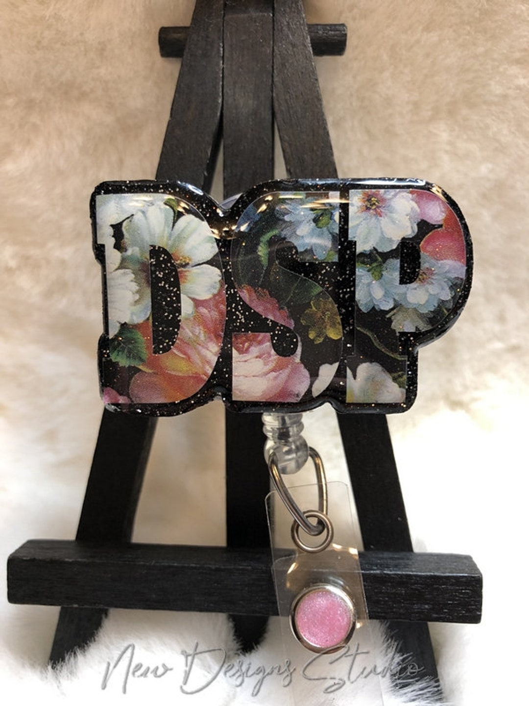 DSP Badge Reel, Direct Support Professional, Entry ID Clip, Medical ID ...