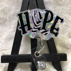 Zebra Hope Awareness Ribbon, Zebra Badge Reel, Awareness Badge Reels ...