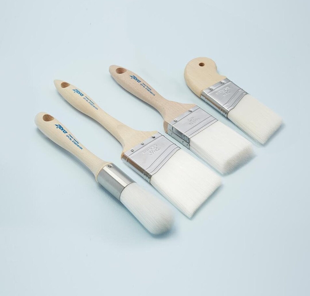Zibra Paint Brushes - Multiple Shapes and Size - Perfect Upcycling ...