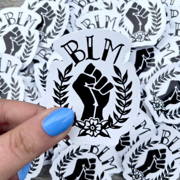 Blm Sticker - Etsy