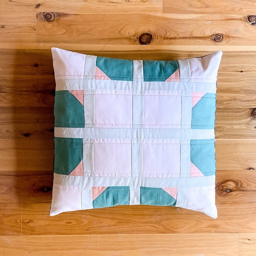 Clara Quilted Pillow Pattern PDF - Etsy
