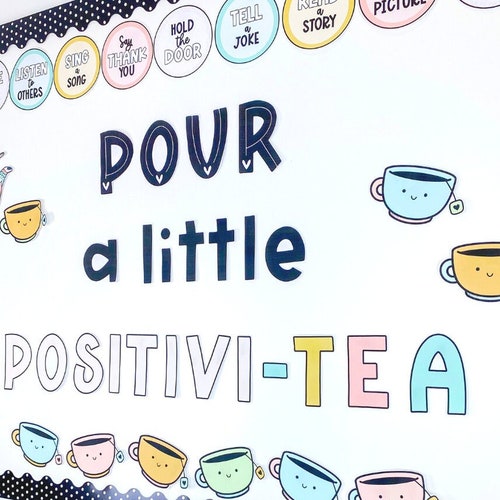 Donut Sprinkle Kindness Bulletin Board Kit Classroom Door - Etsy