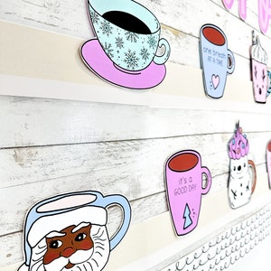 Cup of Gratitude Christmas Bulletin Board Kit Winter Classroom Door ...