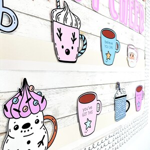 Cup of Gratitude | Christmas Bulletin Board Kit | Winter Classroom Door ...