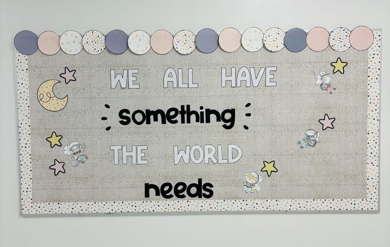 Bulletin Board Inspirational Decorations | Confidence Booster Activity ...
