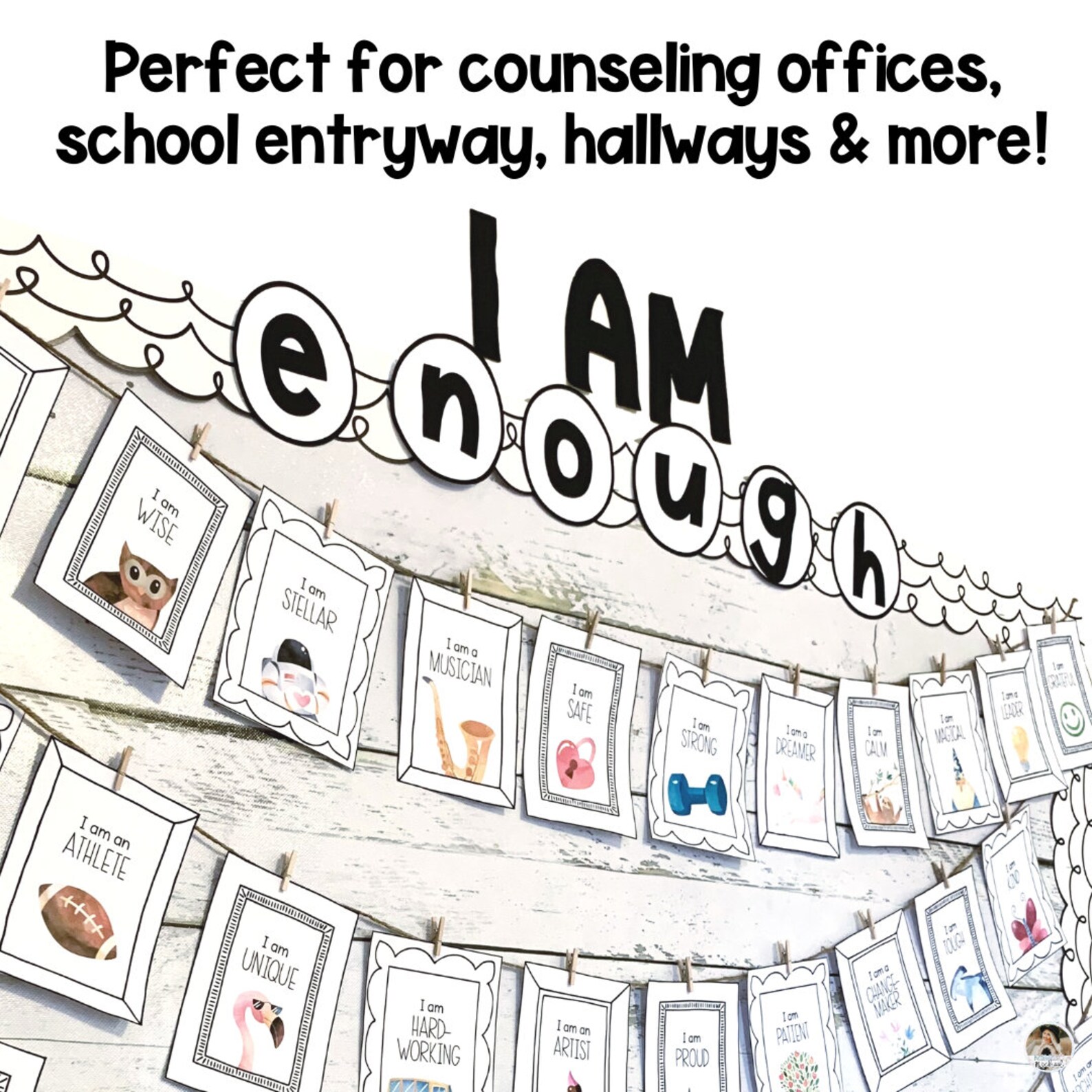 Affirmation Station Classroom Kit Positive Affirmations Bulletin Board ...