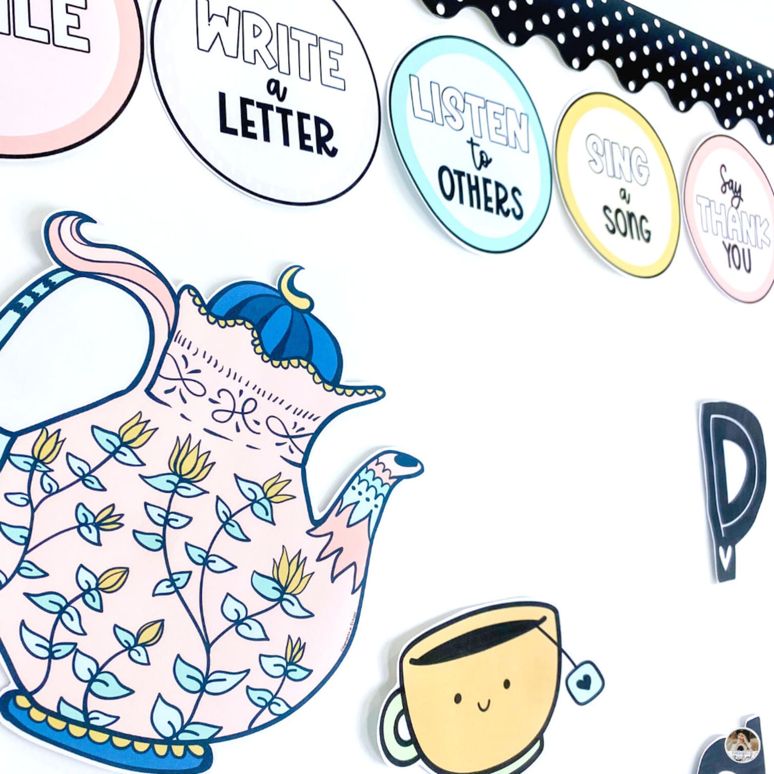 Kindness Matters Positivitea Bulletin Board Kit for Counseling - Etsy