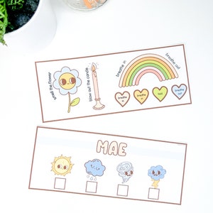 Weather Bulletin Board | Mental Health Check in Therapy Posters | Mood ...