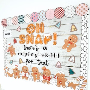 Gingerbread Bulletin Board Kit - Christmas Bulletin Ideas for the ...