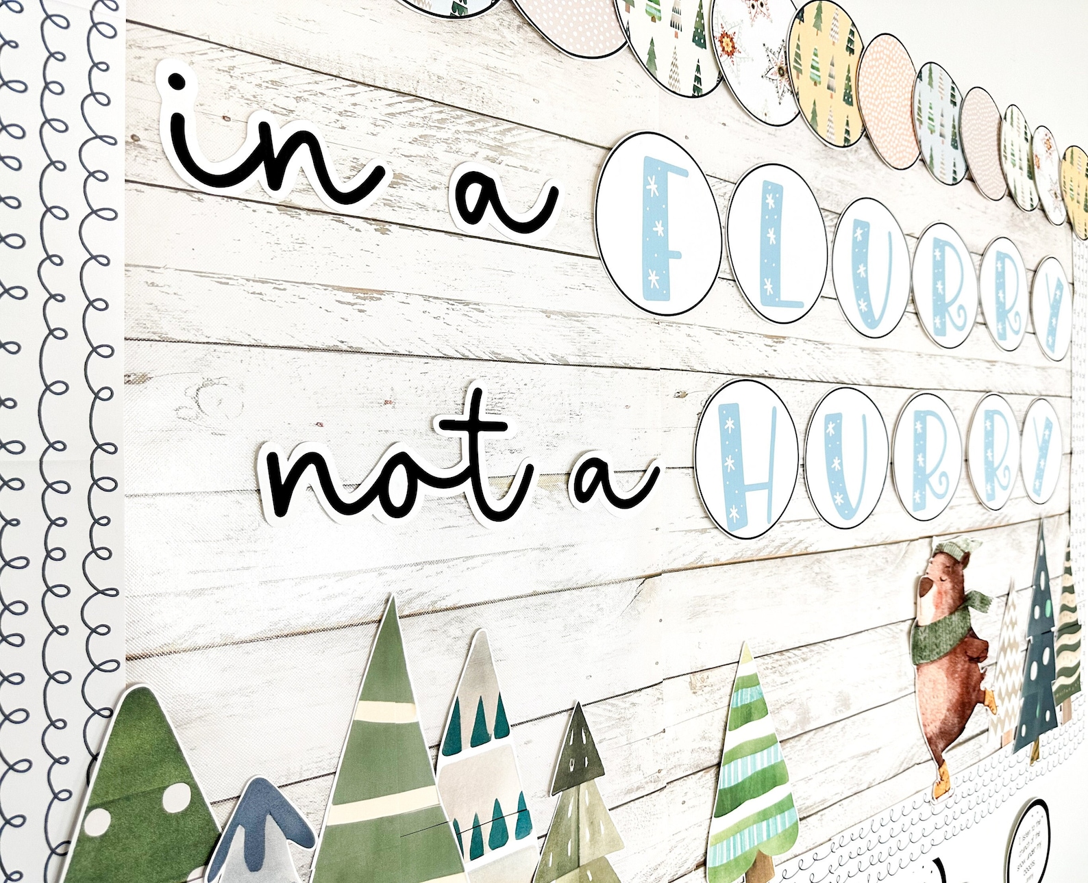 Mindfulness Bulletin Board Winter Classroom Decor Boho - Etsy