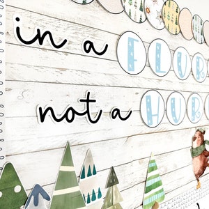 Mindfulness Bulletin Board | Winter Classroom Decor | Boho Classroom ...