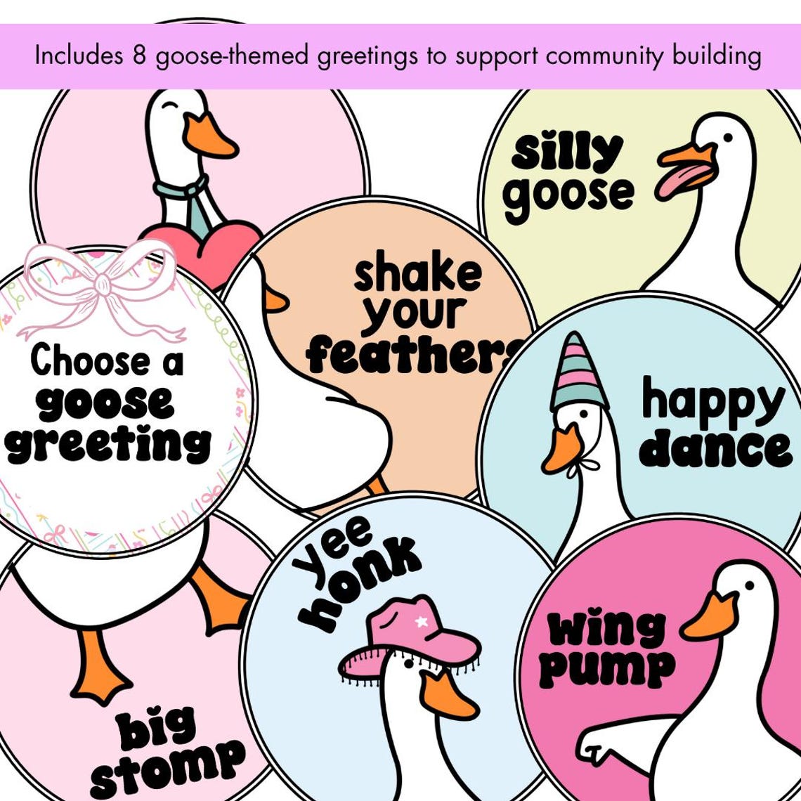 Silly Goose Door Decor - Morning Greetings at the Door - Classroom ...