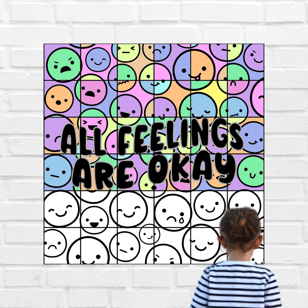 All Feelings Are Ok Poster | All Feelings Matter Collaborative Poster ...