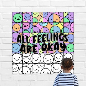 All Feelings Are Ok Poster | All Feelings Matter Collaborative Poster ...