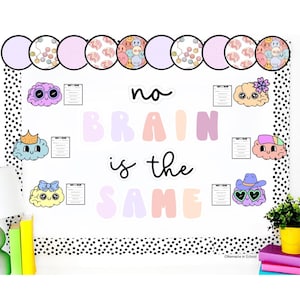 Mental Health Matters Bulletin Board Ideas - Brain Activity ...