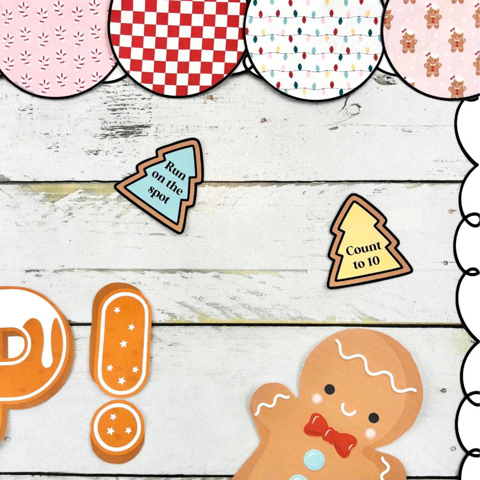 Gingerbread Bulletin Board Kit - Christmas Bulletin Ideas for the ...