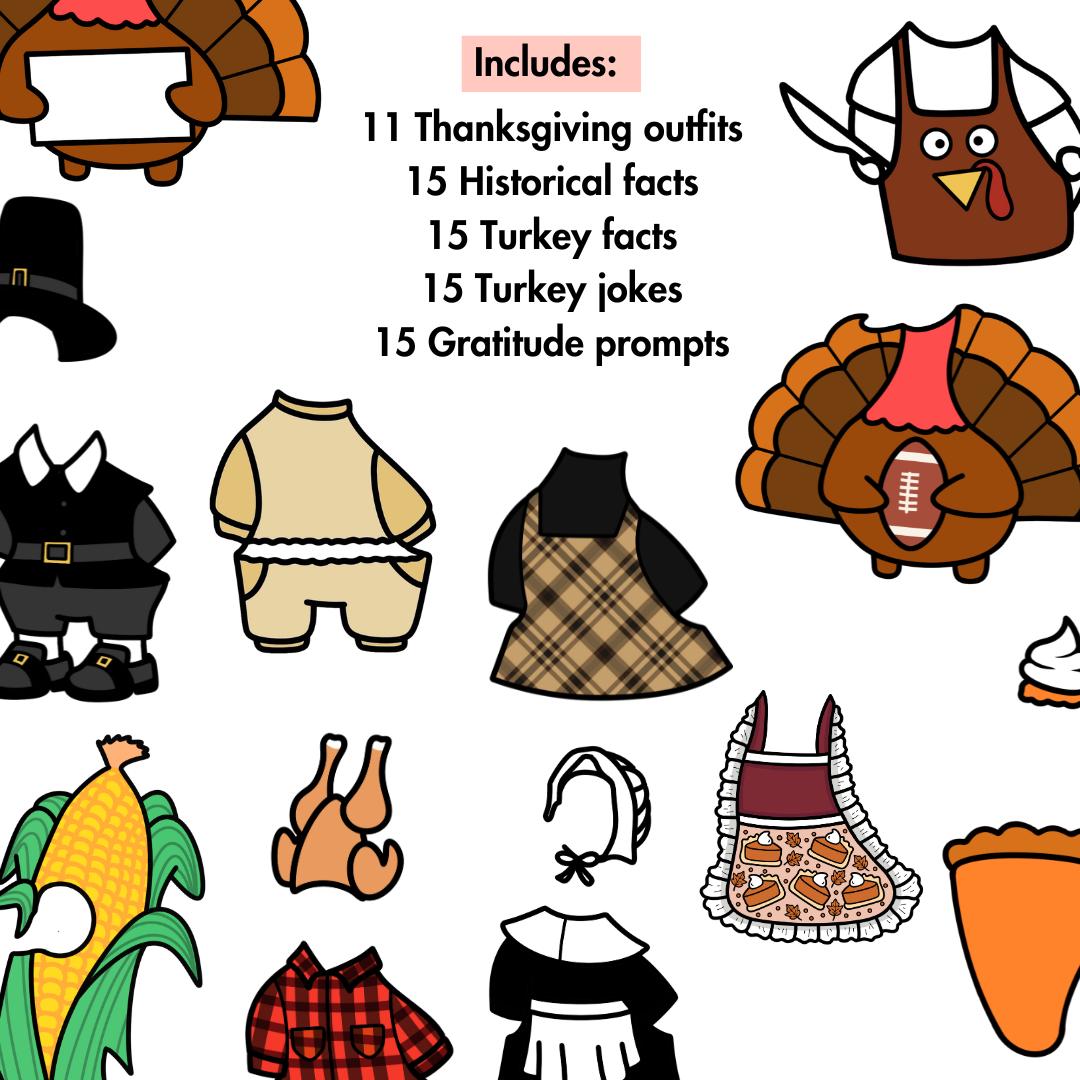 Thanksgiving Door Decor Ideas - October November Classroom Goose ...