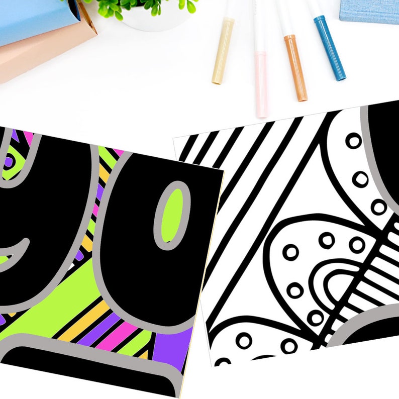 Collaborative Coloring Poster Positive Affirmations Classroom Posters ...