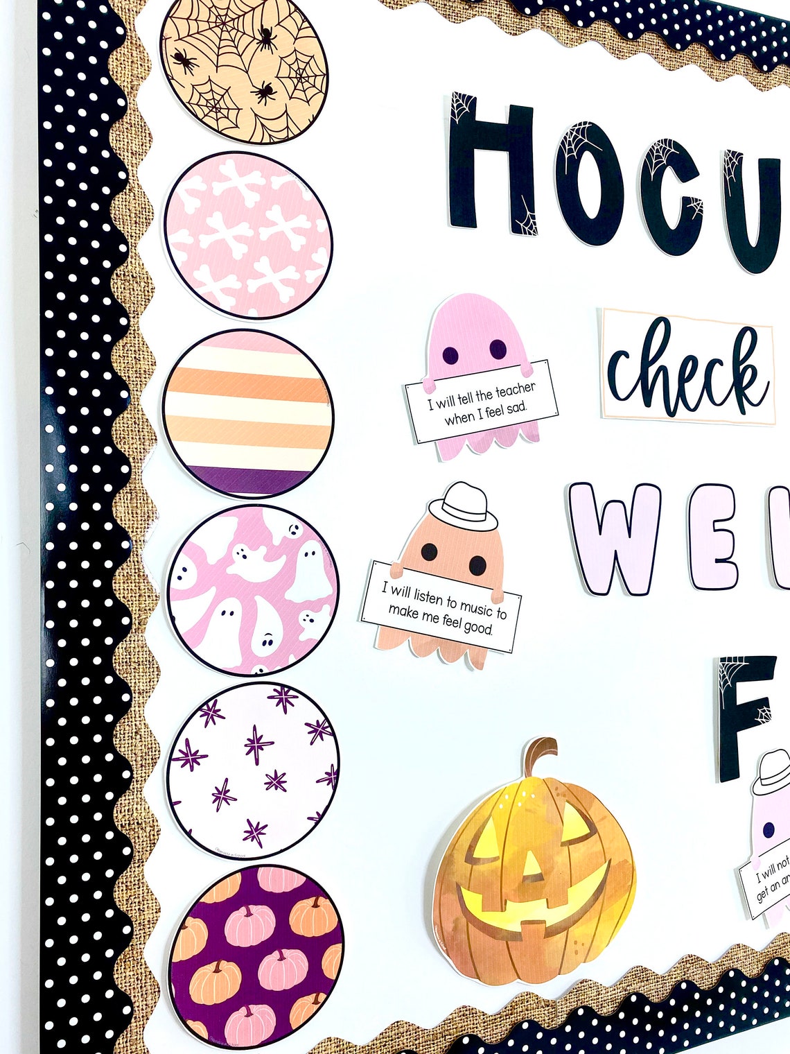 Halloween Hocus Pocus Bulletin Board Class Decor for Mental - Etsy Canada