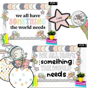 Bulletin Board Inspirational Decorations | Confidence Booster Activity ...