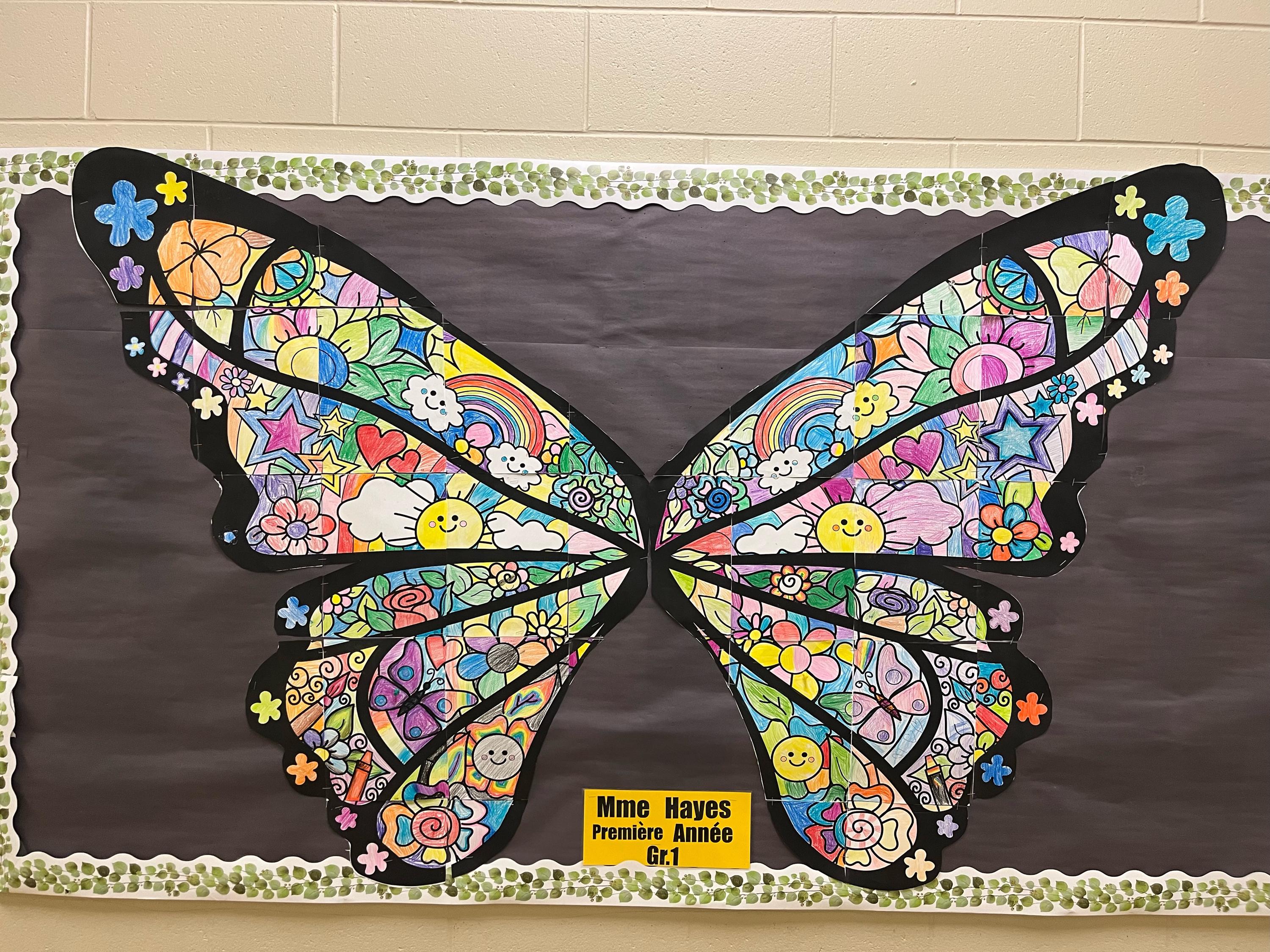 Butterfly Wings Photo Op | Collaborative Art Project | Spring and ...
