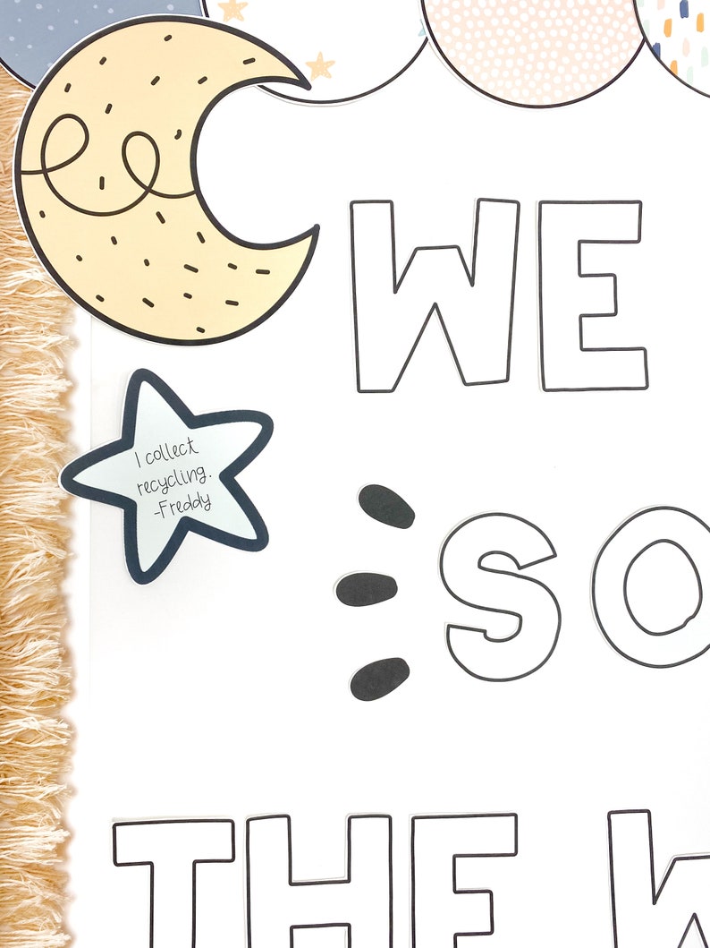 Bulletin Board Inspirational Decorations Confidence Booster - Etsy