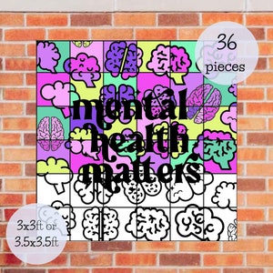 Mental Health Collaborative Poster | Be Kind to Your Mind | Mental ...