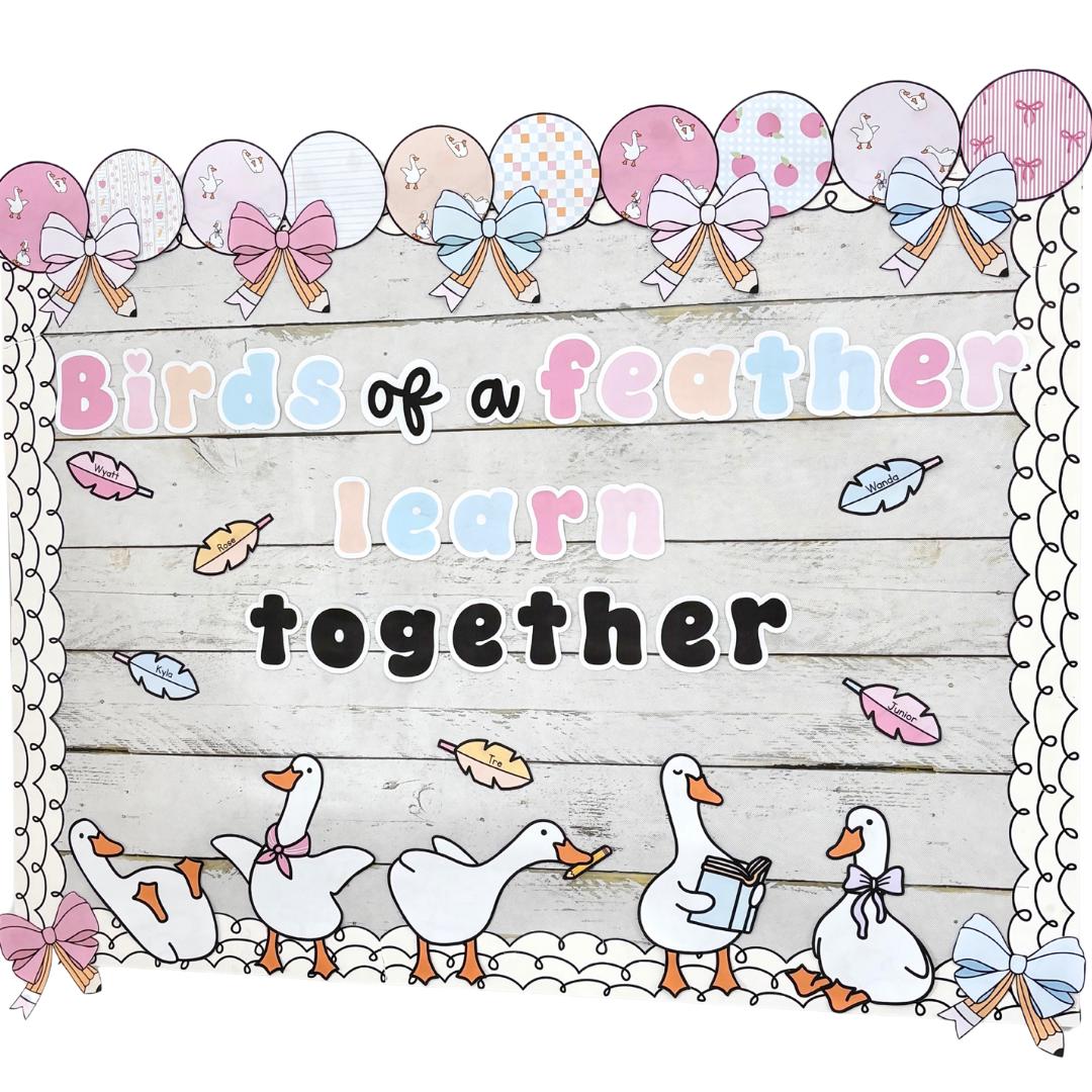 Silly Goose Back to School Bulletin Board Ideas - Counseling Office ...