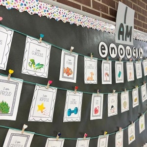 Affirmation Station Classroom Kit | Positive Affirmations Bulletin ...