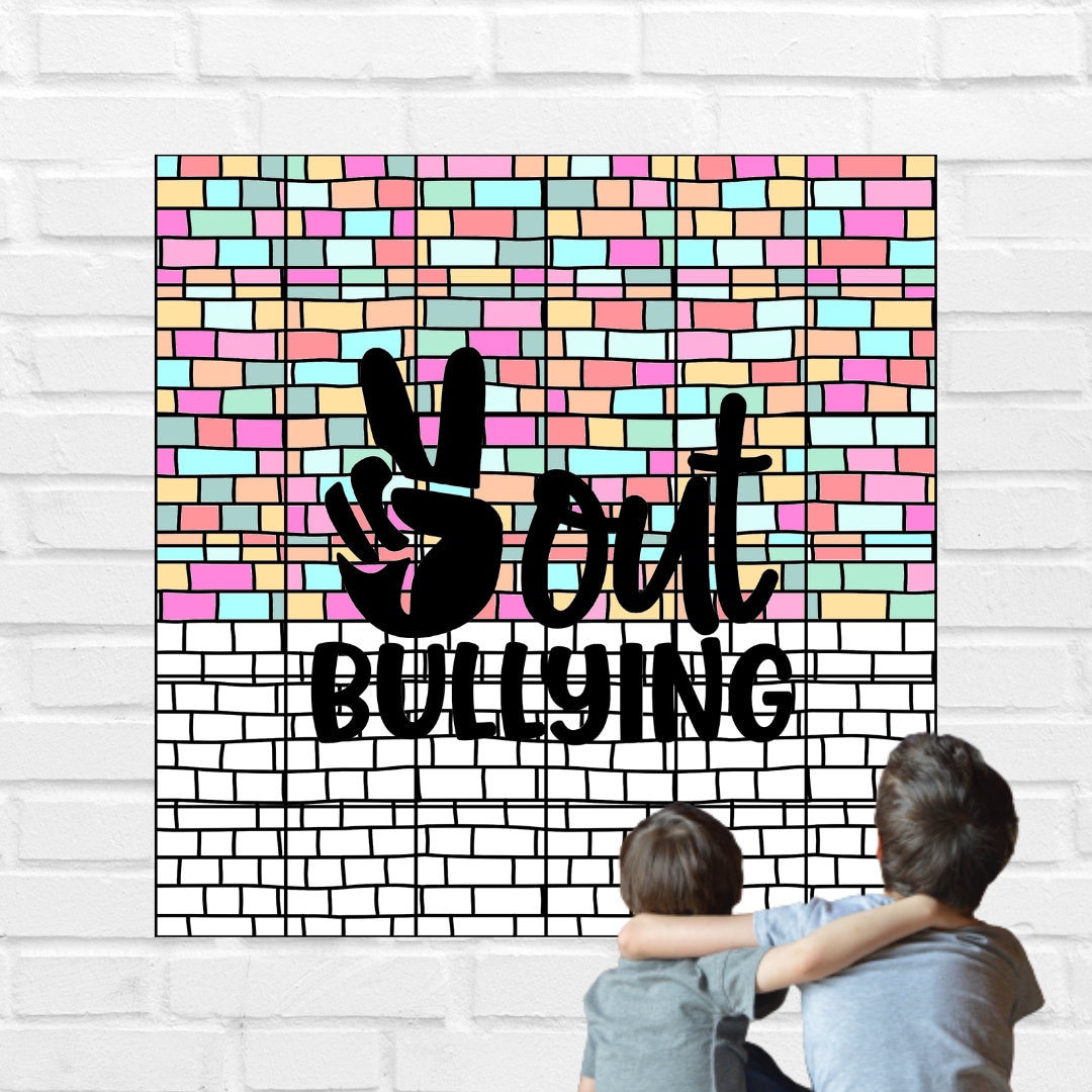 Anti Bullying Day | Be a Buddy Not a Bully | Collaborative Coloring ...