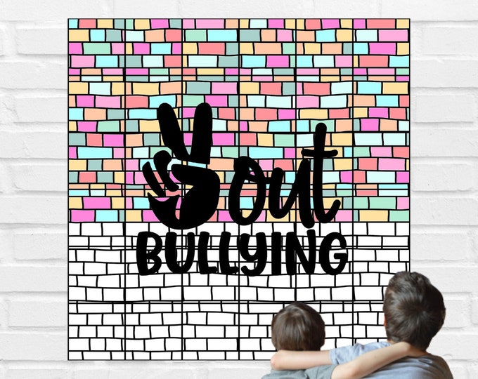 Anti Bullying Coloring Pages Pink Shirt Day Activities Stop Bullying ...