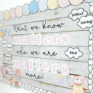 Bulletin Board Inspirational Decorations Confidence Booster Activity ...