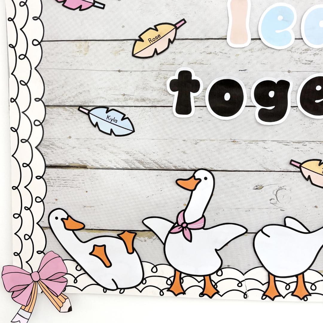 Silly Goose Back to School Bulletin Board Ideas - Counseling Office ...