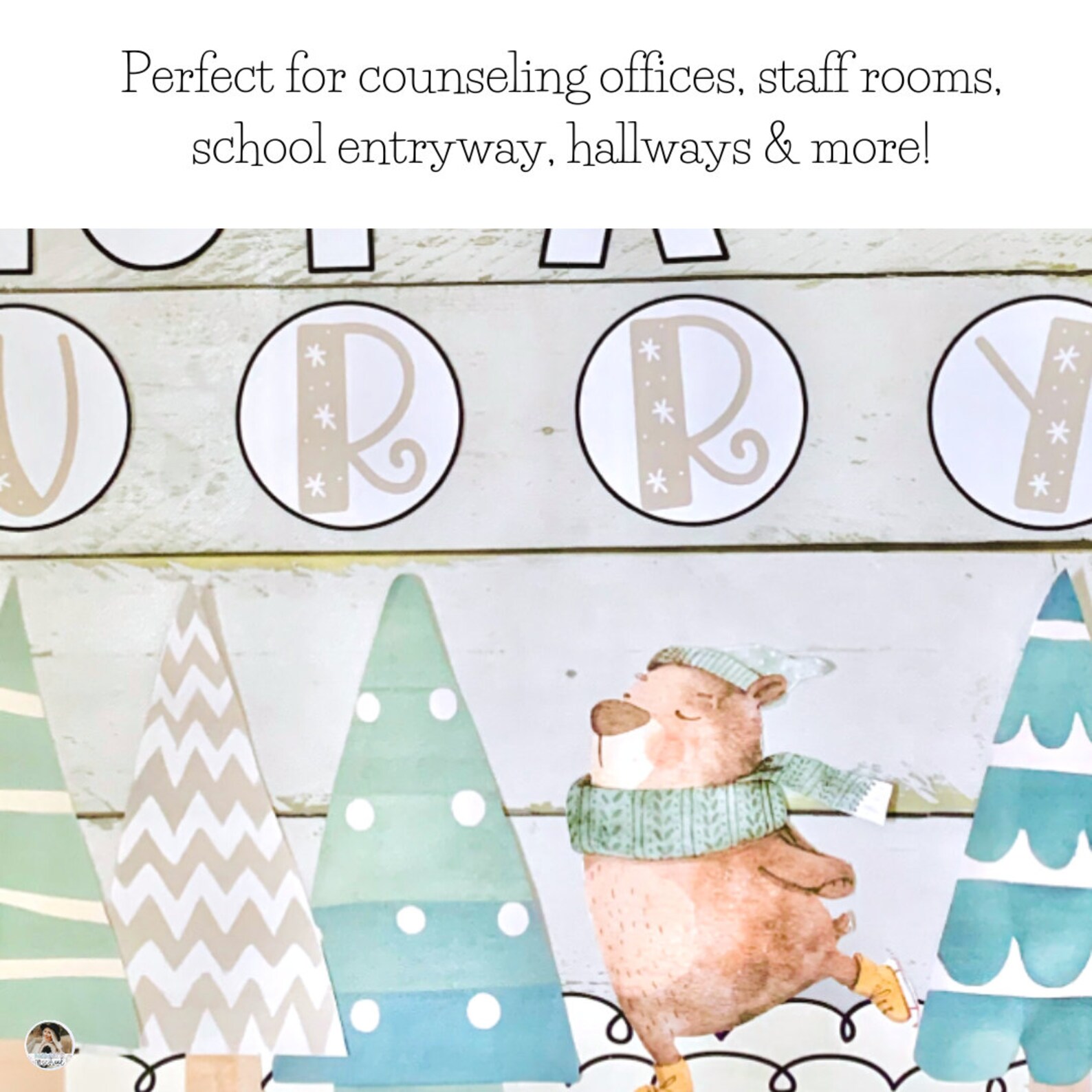 Mindfulness Bulletin Board Winter Classroom Decor Boho - Etsy