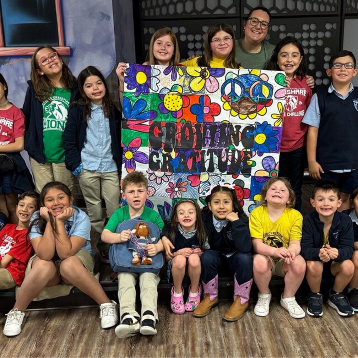 Collaborative Poster | Gratitude Sign | Collaborative Mural Tiles ...