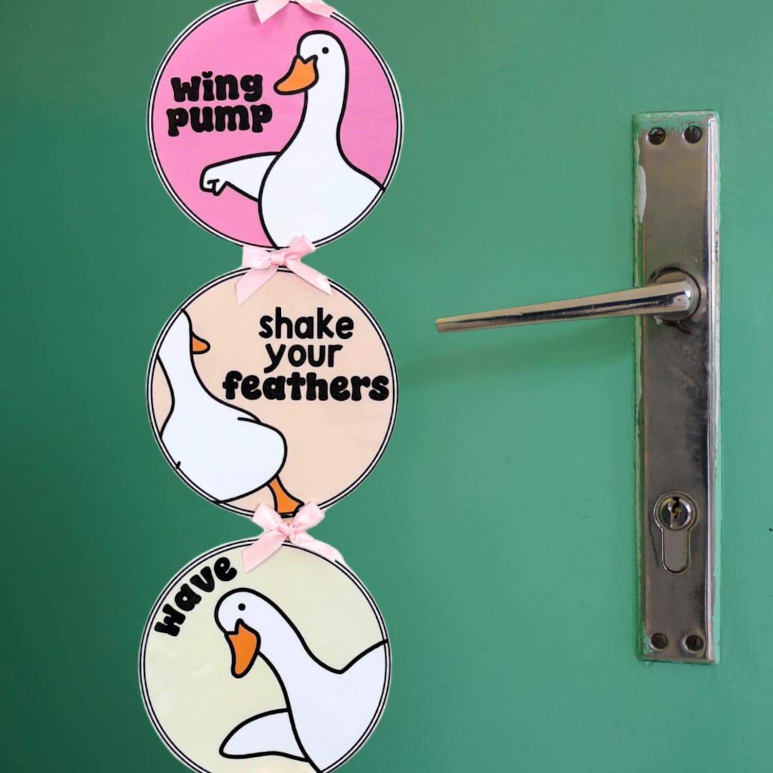 Silly Goose Door Decor - Morning Greetings at the Door - Classroom ...