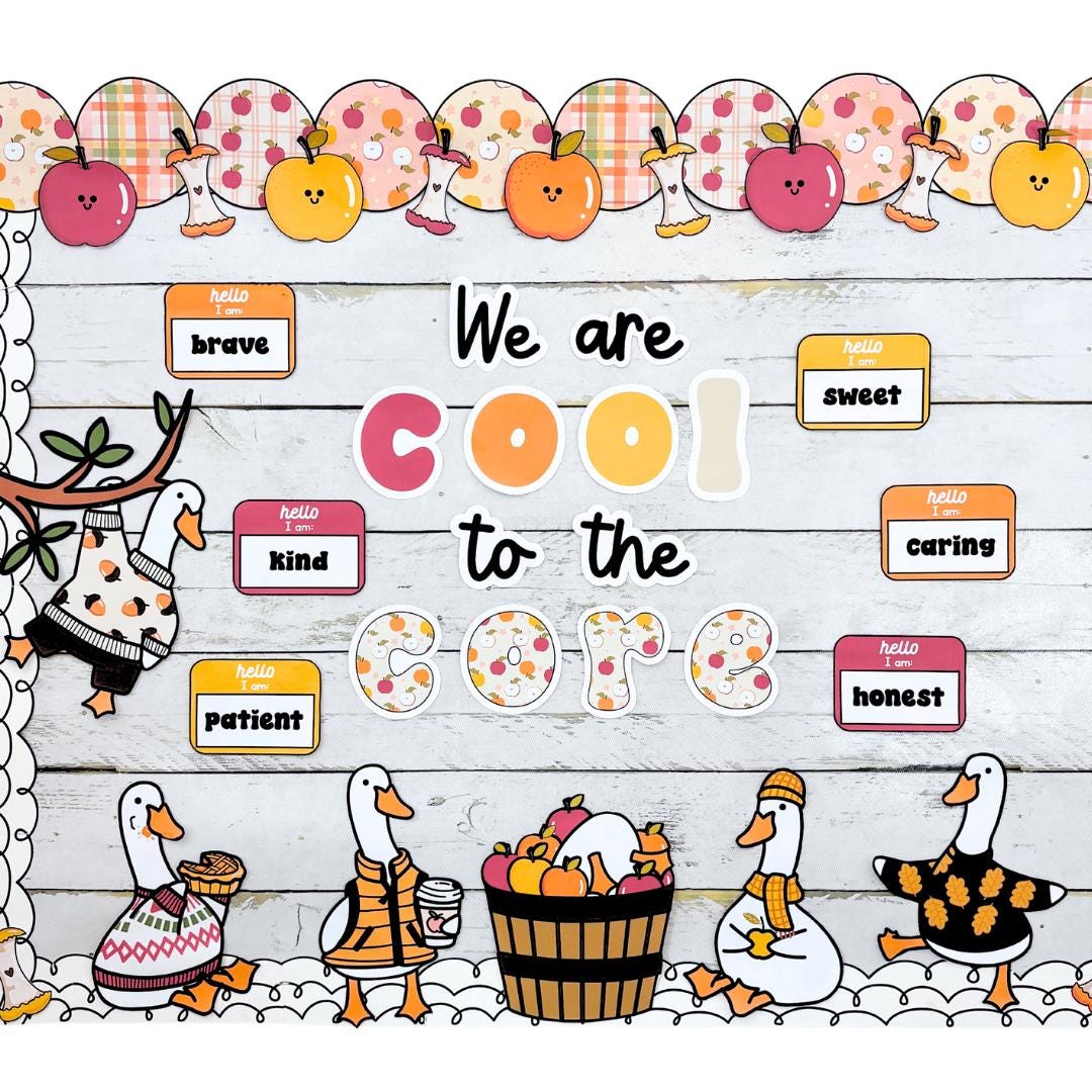 Fall Silly Goose Bulletin Board Idea - Cute Class Goose September ...