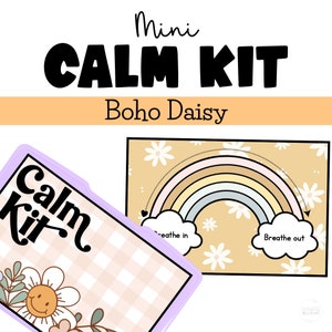 Boho Neutrals Classroom Decor | Daisy Gingham Neutral | Classroom Calm ...