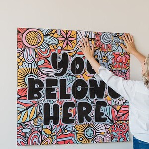 Collaborative Coloring Poster for the Classroom School Counselor ...