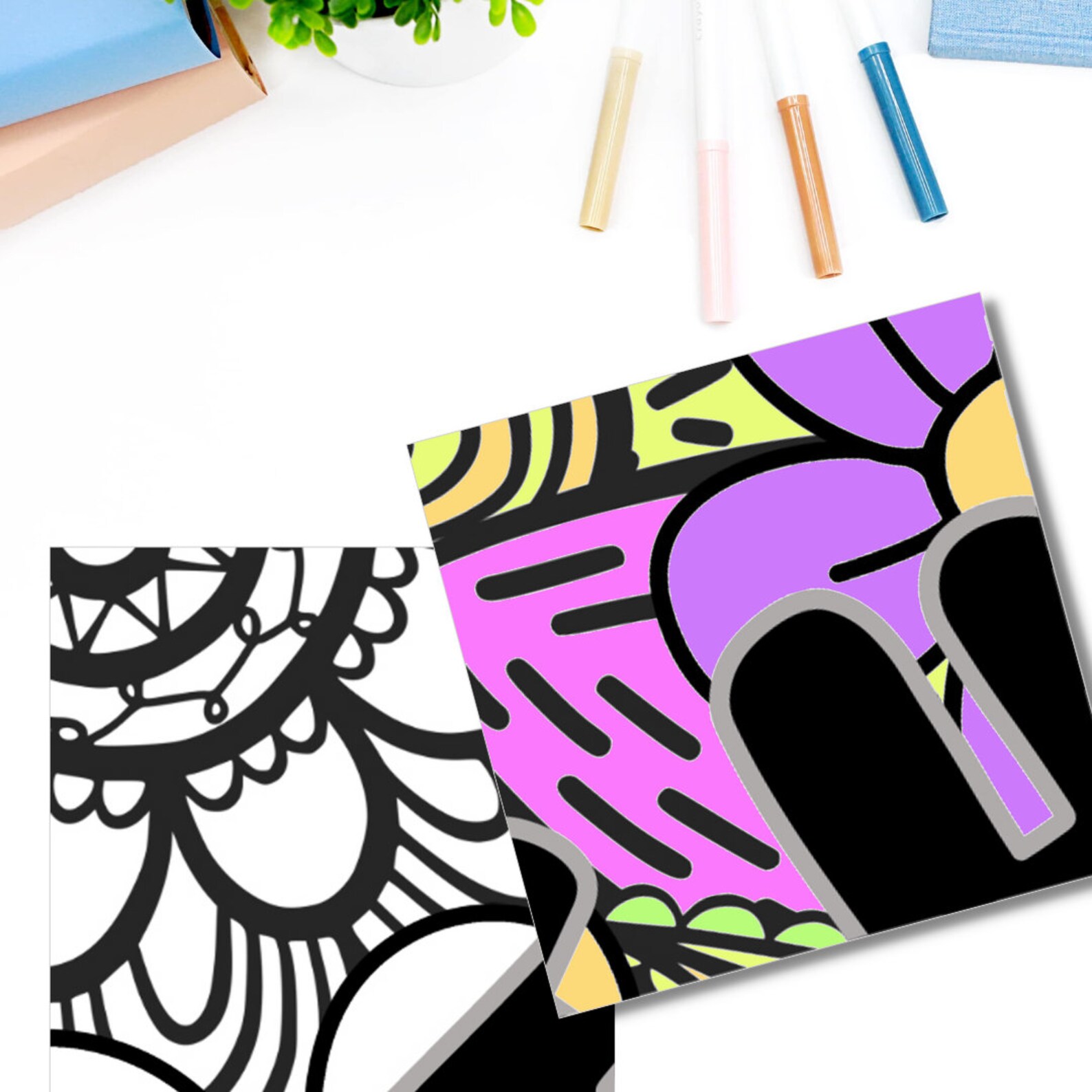 Teacher Appreciation Gift Collaborative Coloring Poster for the ...