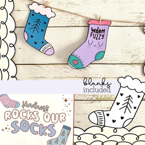 Kindness Bulletin Board | Winter Decor | Warm Fuzzies Classroom Decor ...