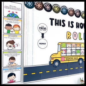 Character Traits Posters | Back to School Bulletin Board ...