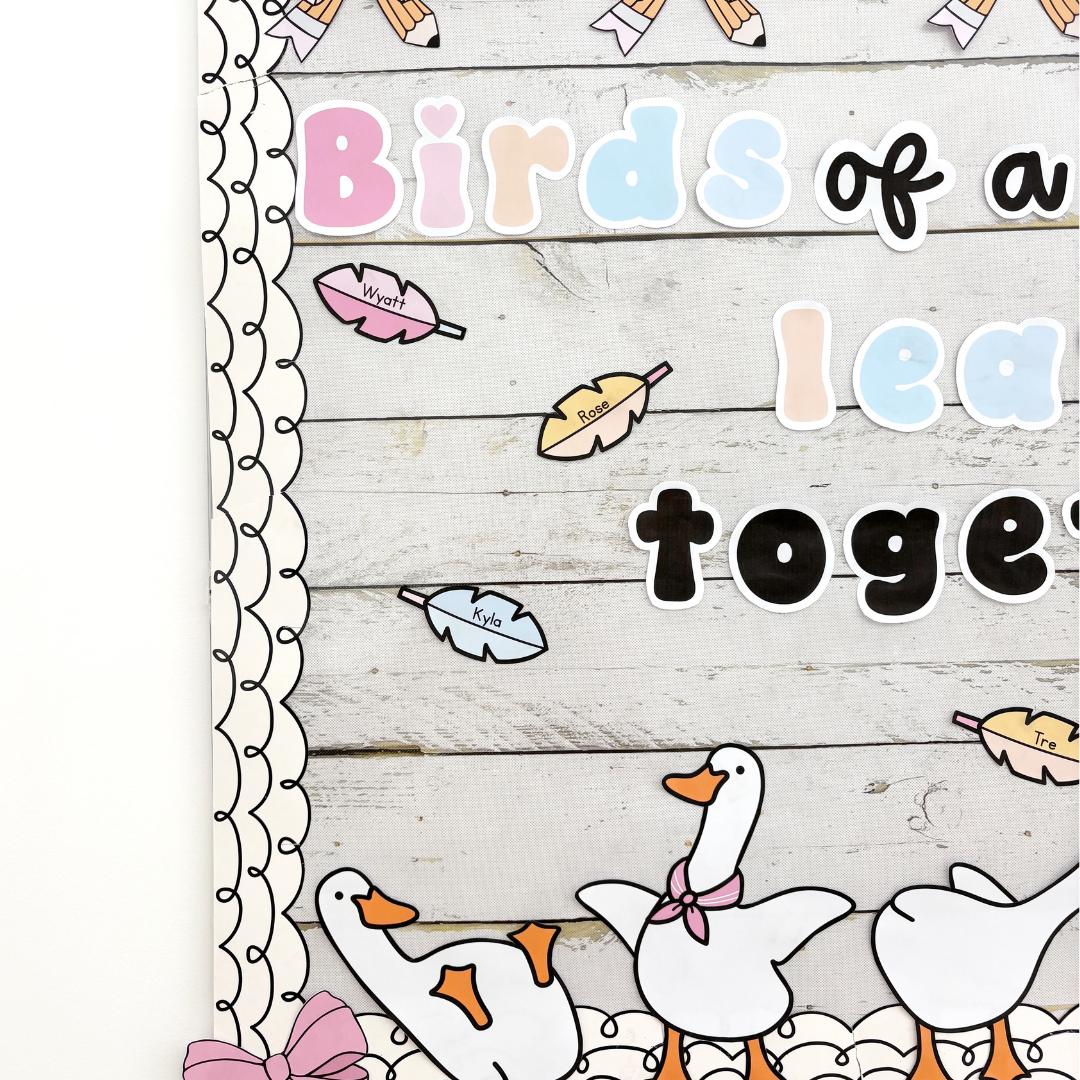 Silly Goose Back to School Bulletin Board Ideas - Counseling Office ...