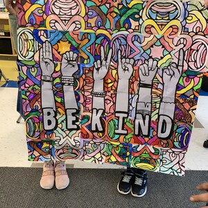 Be Kind Always Collaborative Poster for the Classroom | Collaborative ...