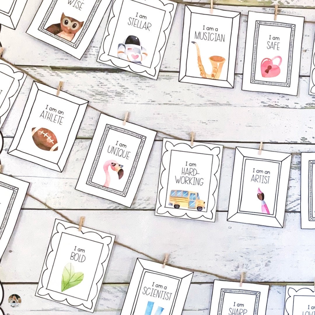 Affirmation Station Classroom Kit | Positive Affirmations Bulletin ...