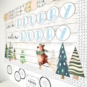 Mindfulness Bulletin Board | Winter Classroom Decor | Boho Classroom ...